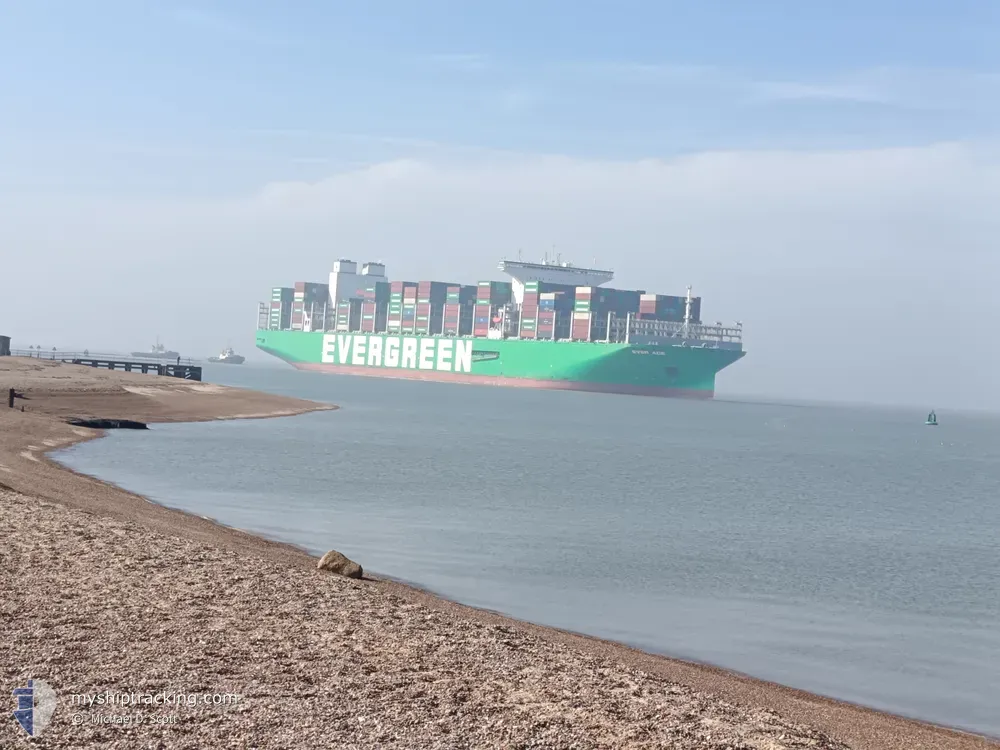 EVER ACE (Container Ship) - IMO 9893890, MMSI 352986146, Call Sign ...