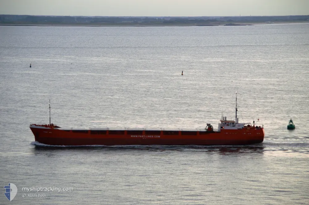 FAST WIL (General Cargo Ship) - IMO 8404458, MMSI 750000074 under the ...